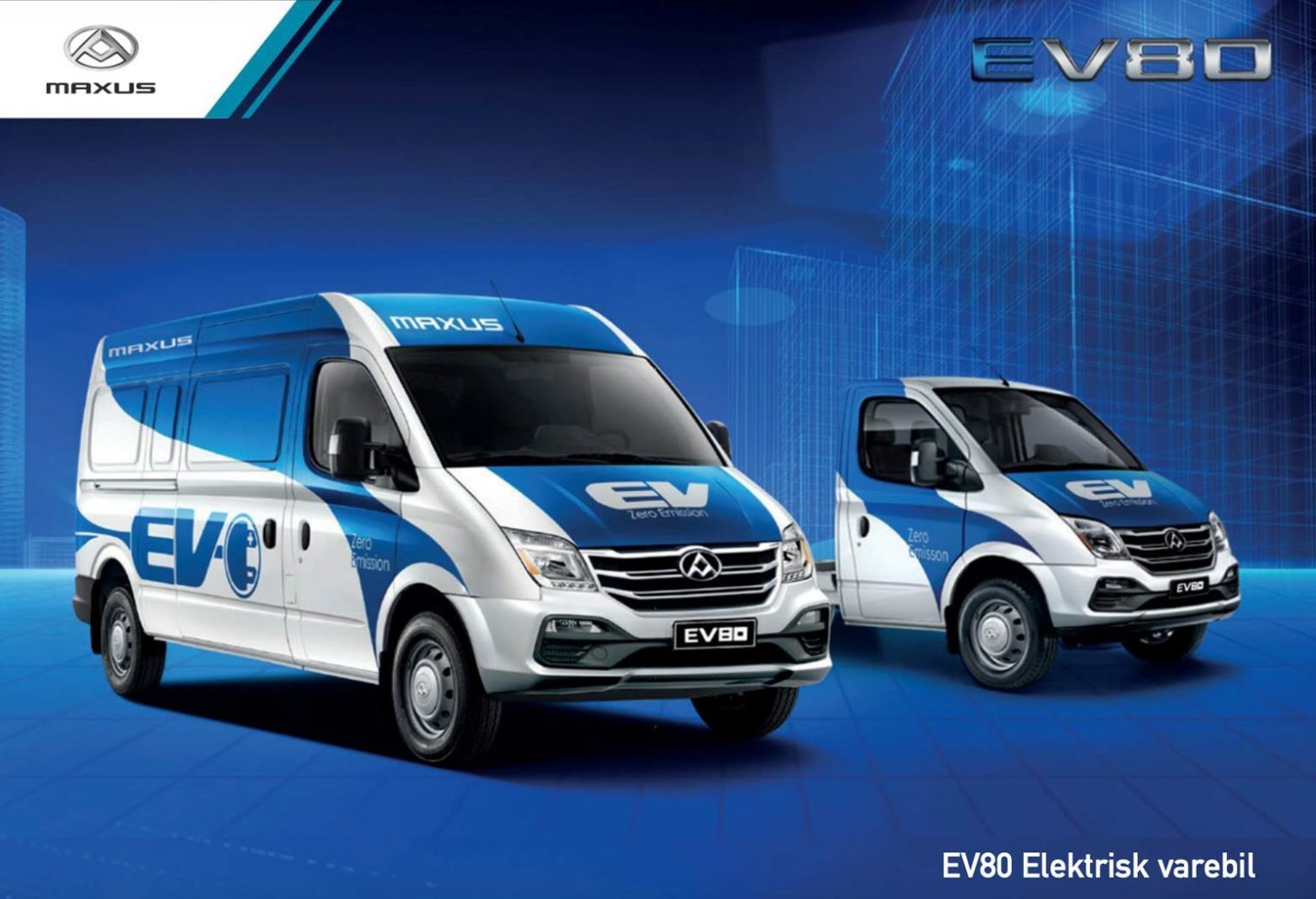 Maxus EV80 elektrisk varebil - Oddvar Bjelde